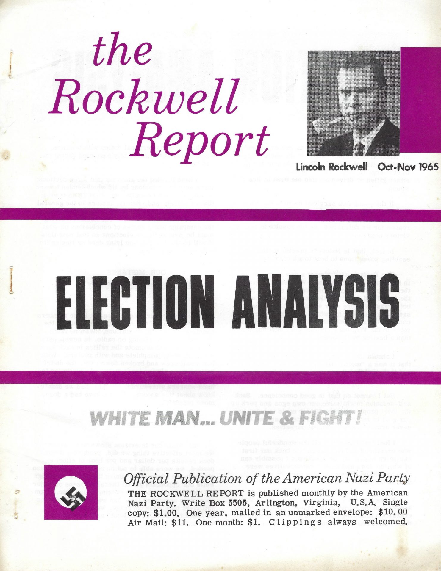 George Lincoln Rockwell Archives - Page 4 of 11